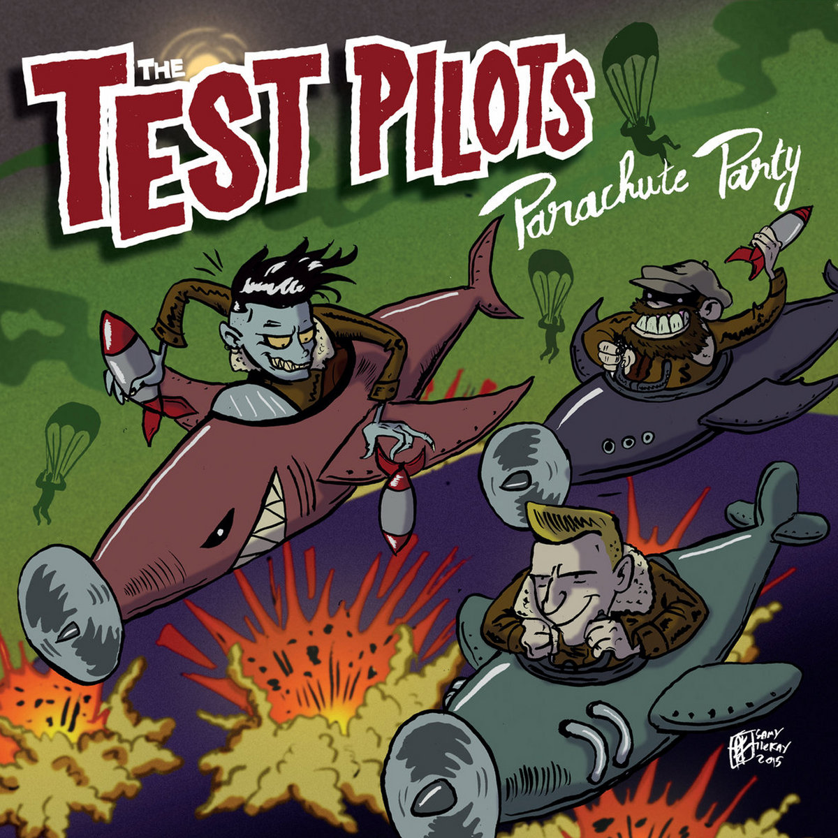 Flipped Out, Twisted n' Trashed | The Test Pilots | Rumble Road Records