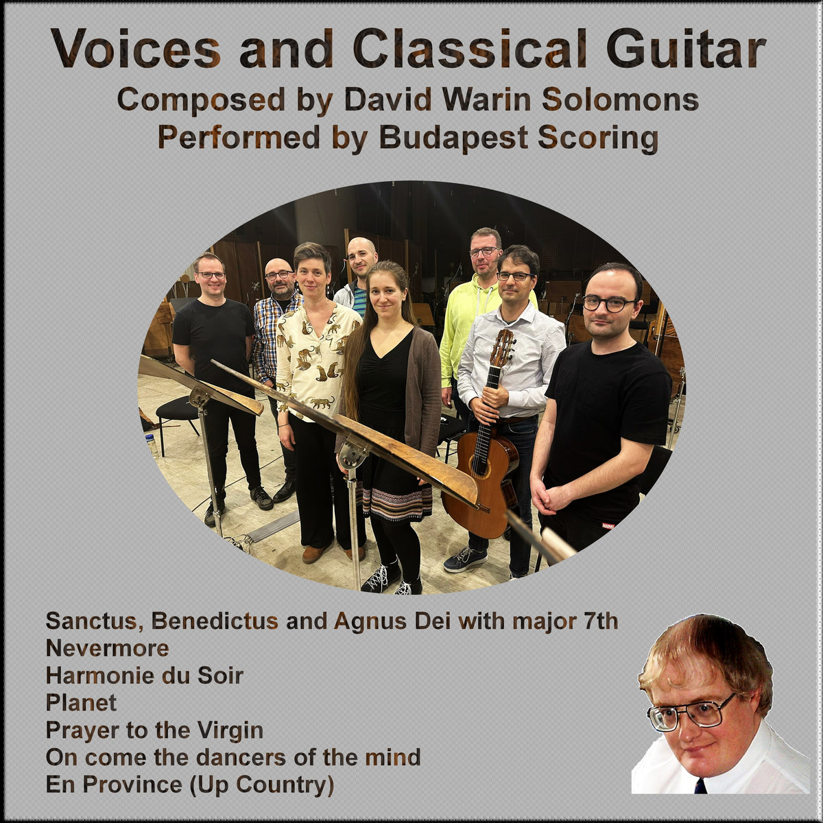 Voices and Classical Guitar | Budapest Scoring | David Warin Solomons