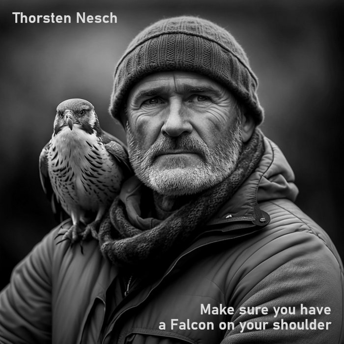 Make sure you have a falcon on your shoulder | Thorsten Nesch
