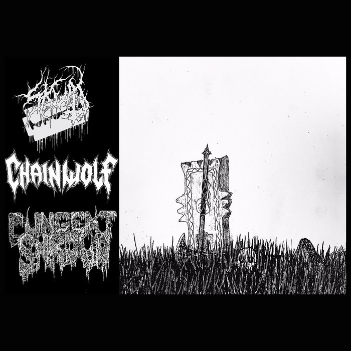 Pungent Shroud / Chain Wolf / Skvm Split | Chain Wolf