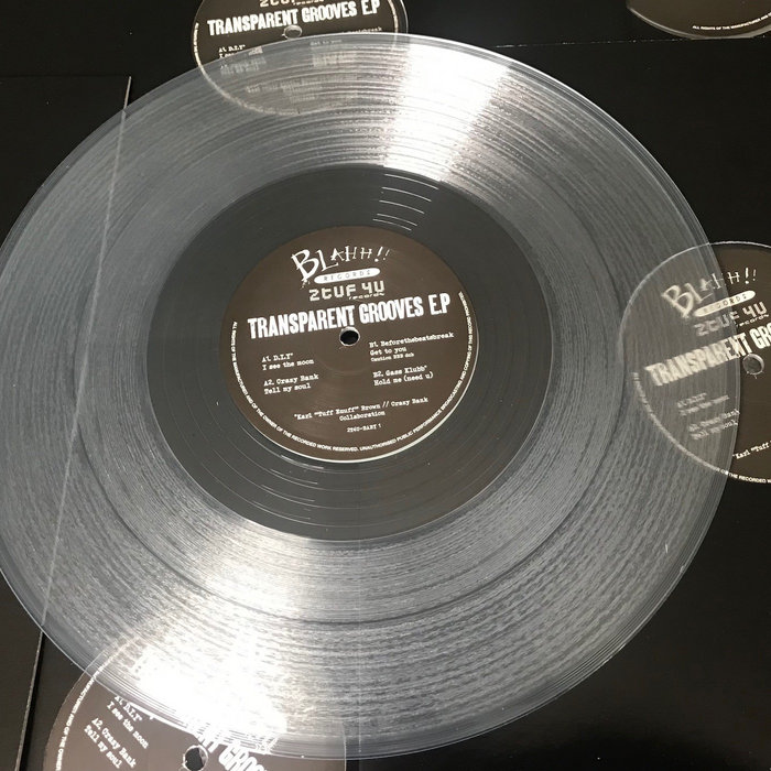 Transparent Grooves E.P(Transparent) | Crazy Bank & Karl Tuff Enuff ...