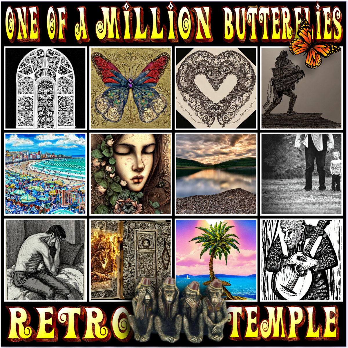 One Of A Million Butterflies | Retro Temple | The KIVA Band