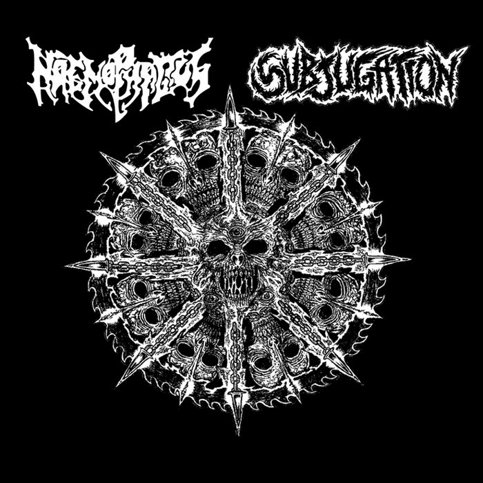 EDH063: split 7"EP | Haemophagus/ Subjugation | EveryDayHate