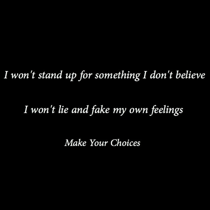 Make Your Choices (feat. Jeremy Parker & Travis McGovern) | Alex Almquist