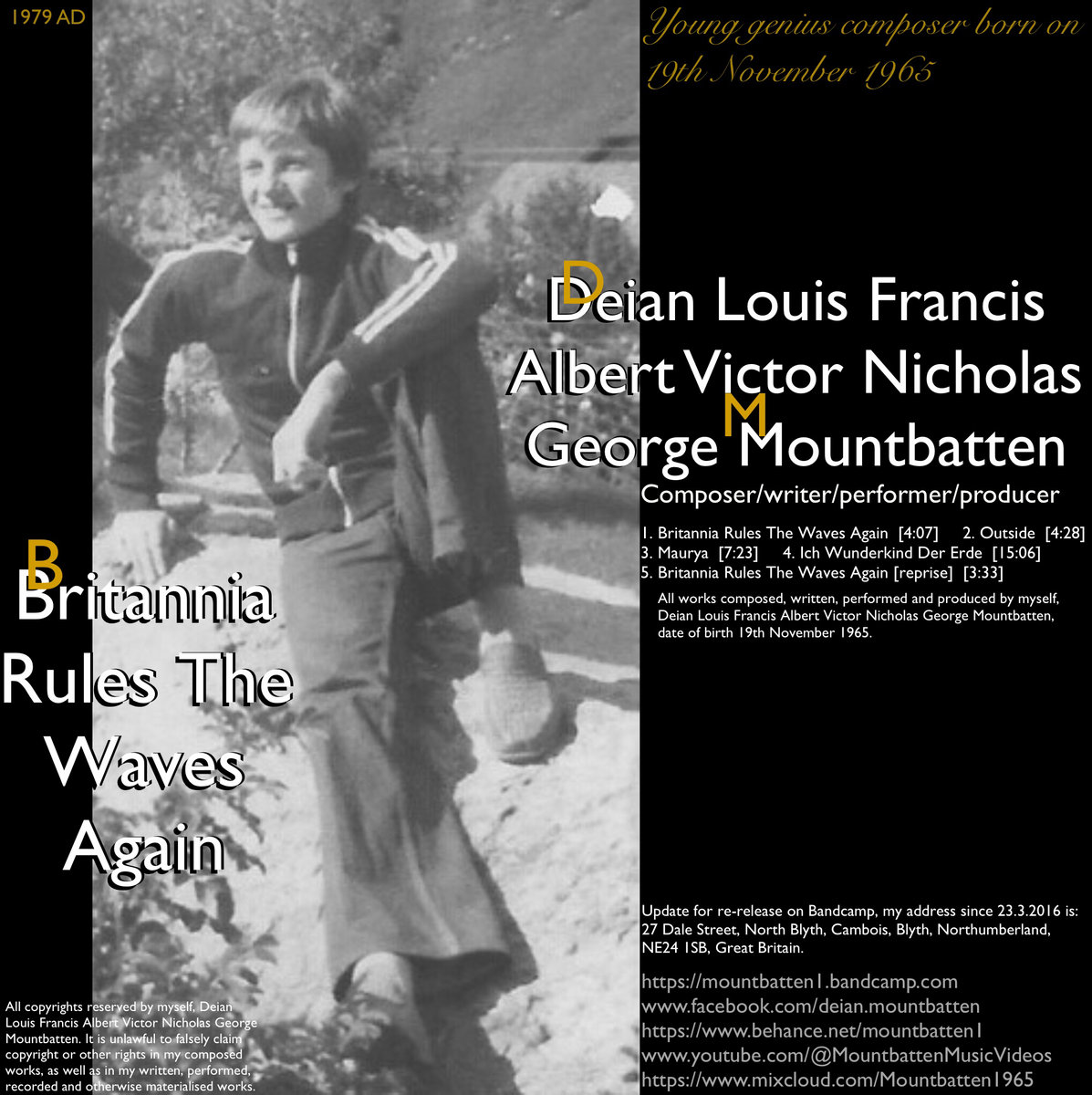 Britannia Rules The Waves Again | Deian Louis Francis Albert Victor Nicholas George Mountbatten ...