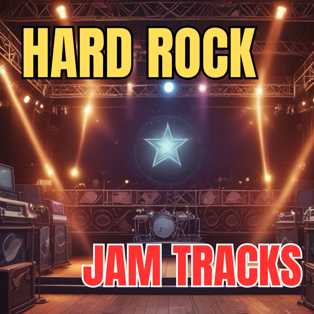 Hard Rock Jam Tracks | Guitar & Bass Jam Space