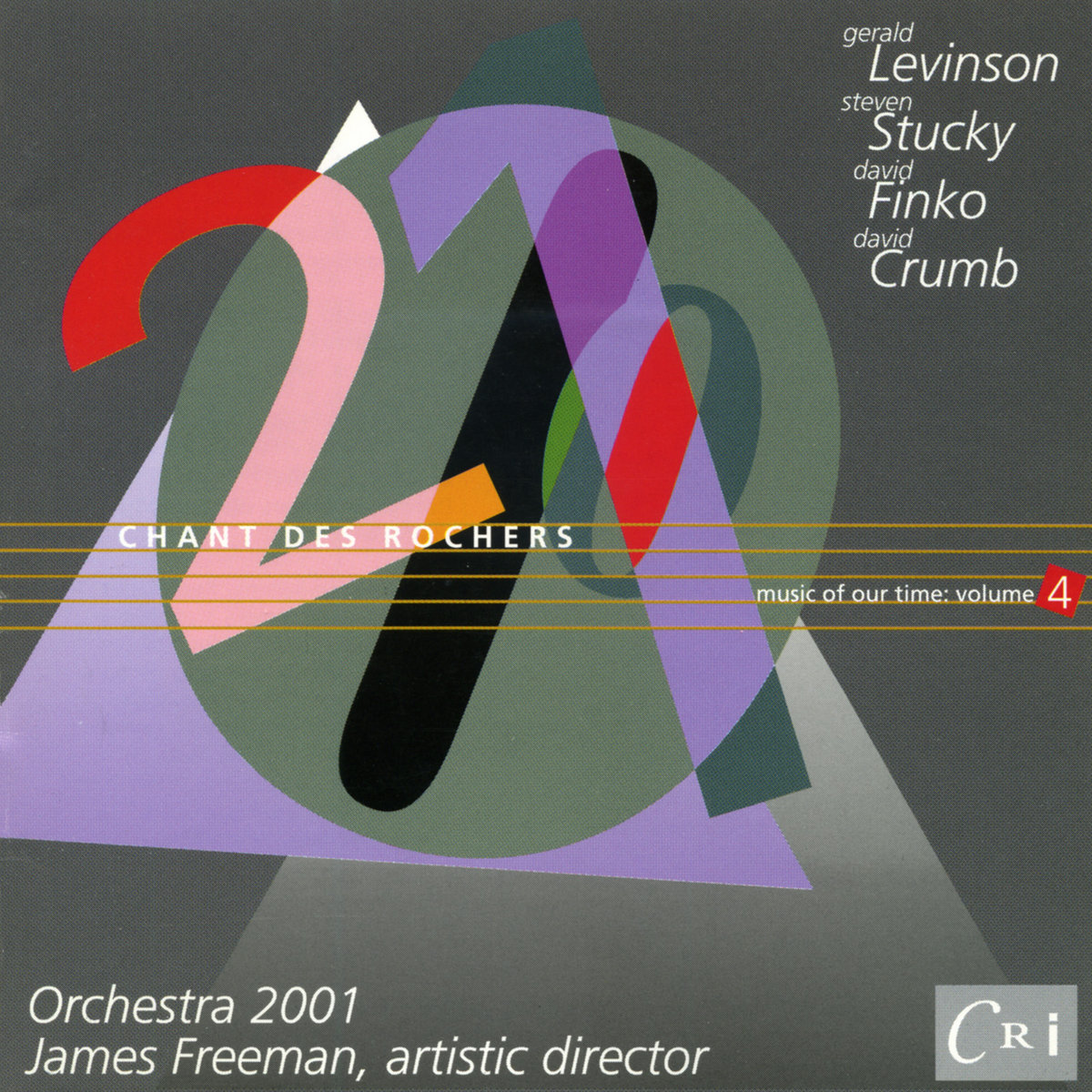 Music of Our Time, Vol. 4 | Orchestra 2001 | Composers Recordings, Inc.