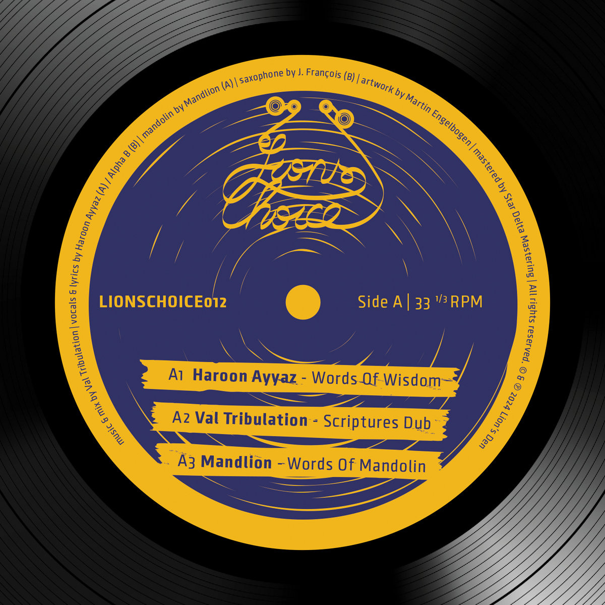 LIONSCHOICE012 - Val Tribulation - Words Of Wisdom / What's Left For Me ...