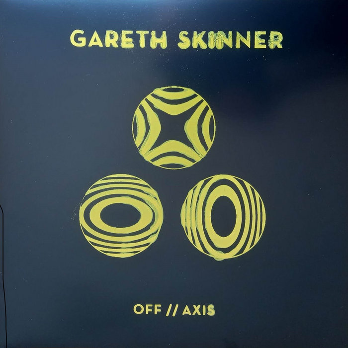 GARETH SKINNER's OFF // AXIS Ltd Ed colour vinyl / screen print cover ...