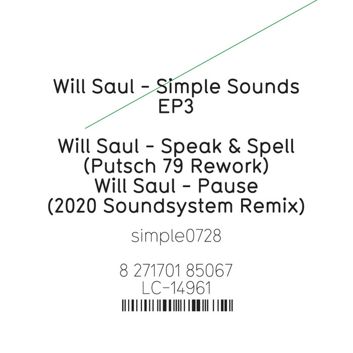 Simple Sounds EP 3 | Will Saul