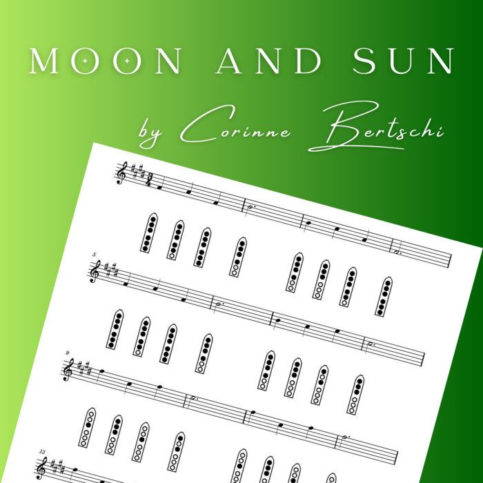 Moon and Sun - Sheet Music for NASF | Corinne Bertschi