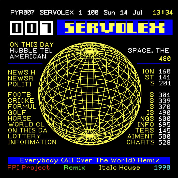 FPI Project - Everybody (All Over The World) (Servolex Remix) | Servolex