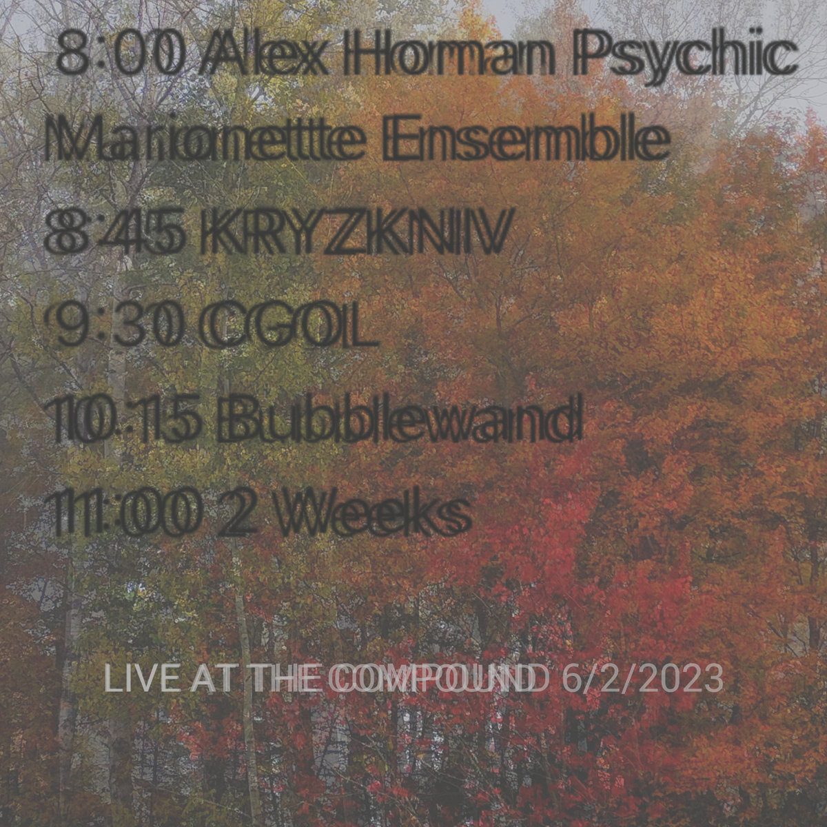 A Nite at the Compound (Live 6/2/2023) | Various Shrympinauts | Alex Homan