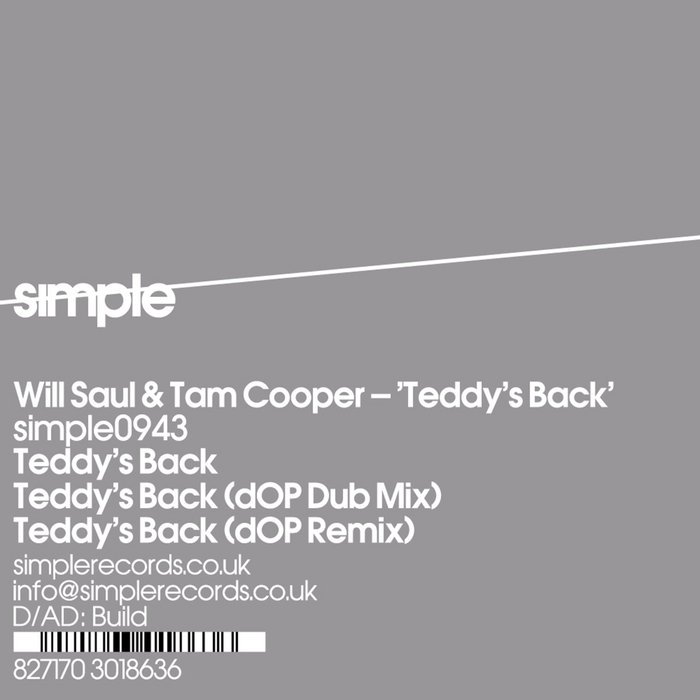 Teddy's Back | Will Saul & Tam Cooper
