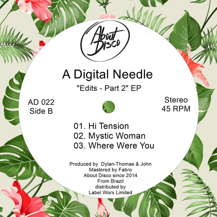 AD022 - A Digital Needle - Edits - Part 2 EP | A Digital Needle | About ...