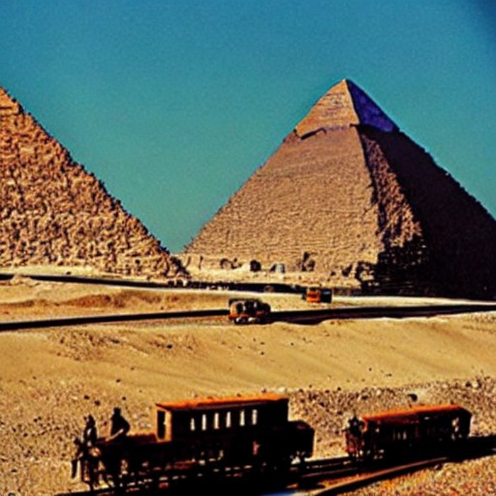 The Pyramids of Dan and The Train to Nowhere | space brat