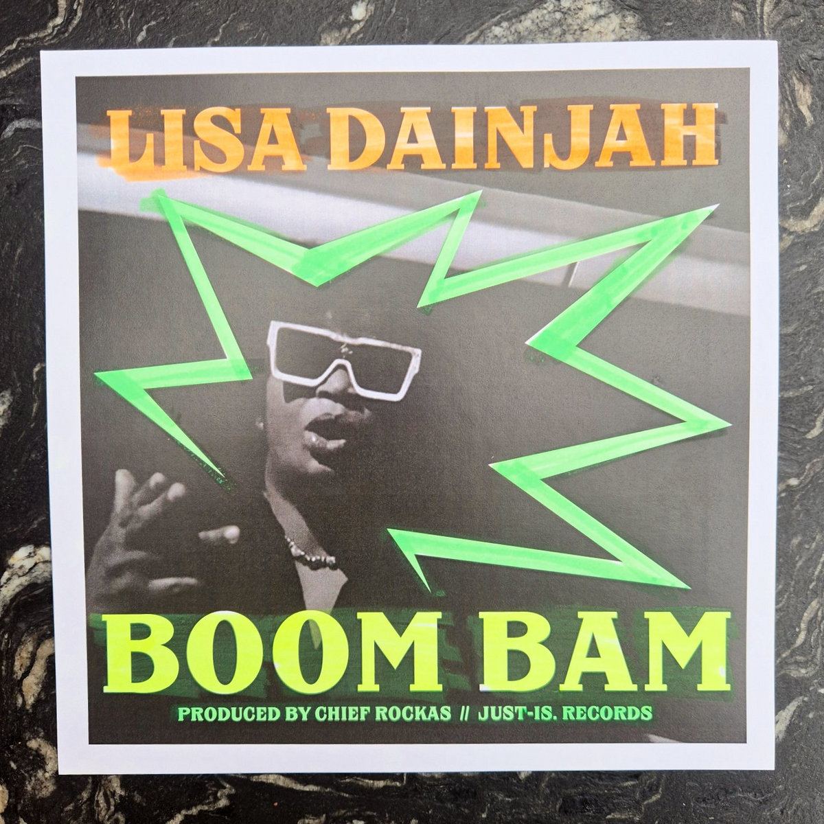 Lisa Dainjah - Boom Bam (Limited 7" Polyvinyl) (JUST-IS Records) | Lisa ...