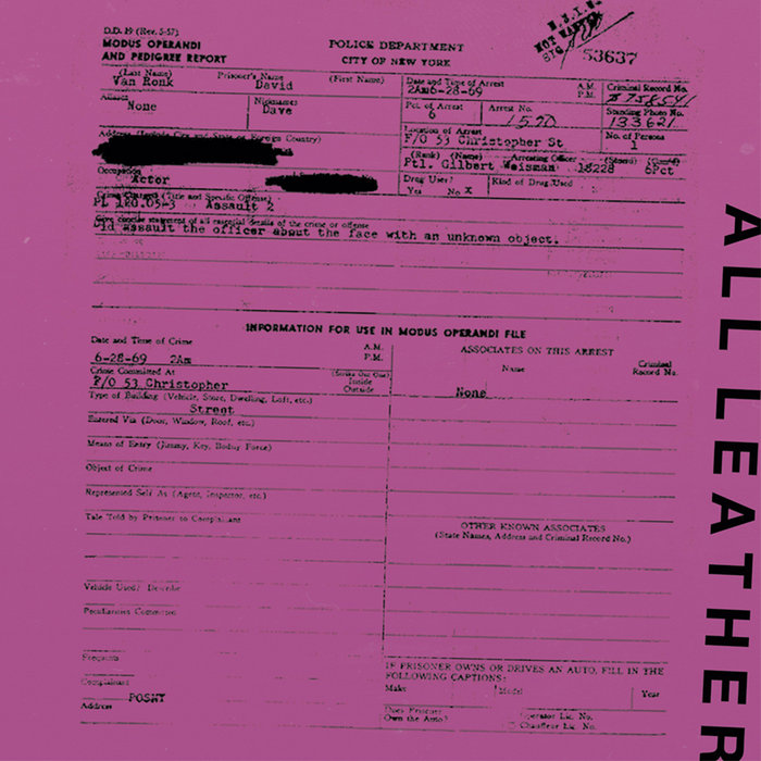 An Insufficient Apology | All Leather