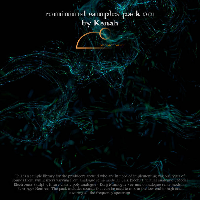Rominimal samples pack 001, by Kenah | PhonicHouse1 Records