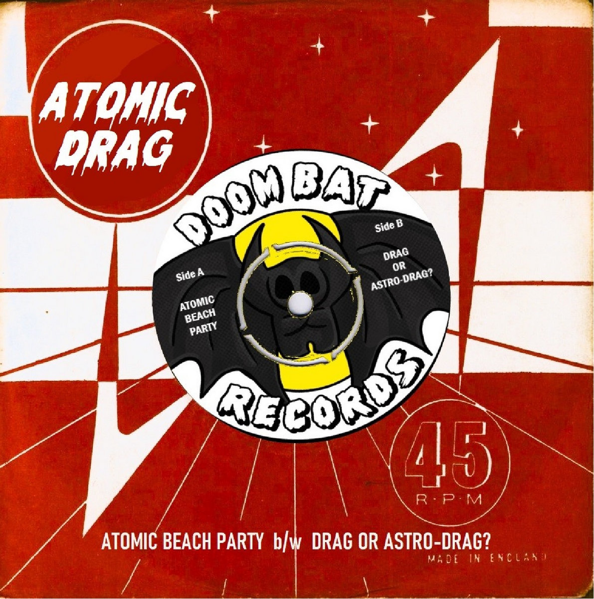 Atomic Beach Party b/w Drag or Astro-Drag | Atomic Drag