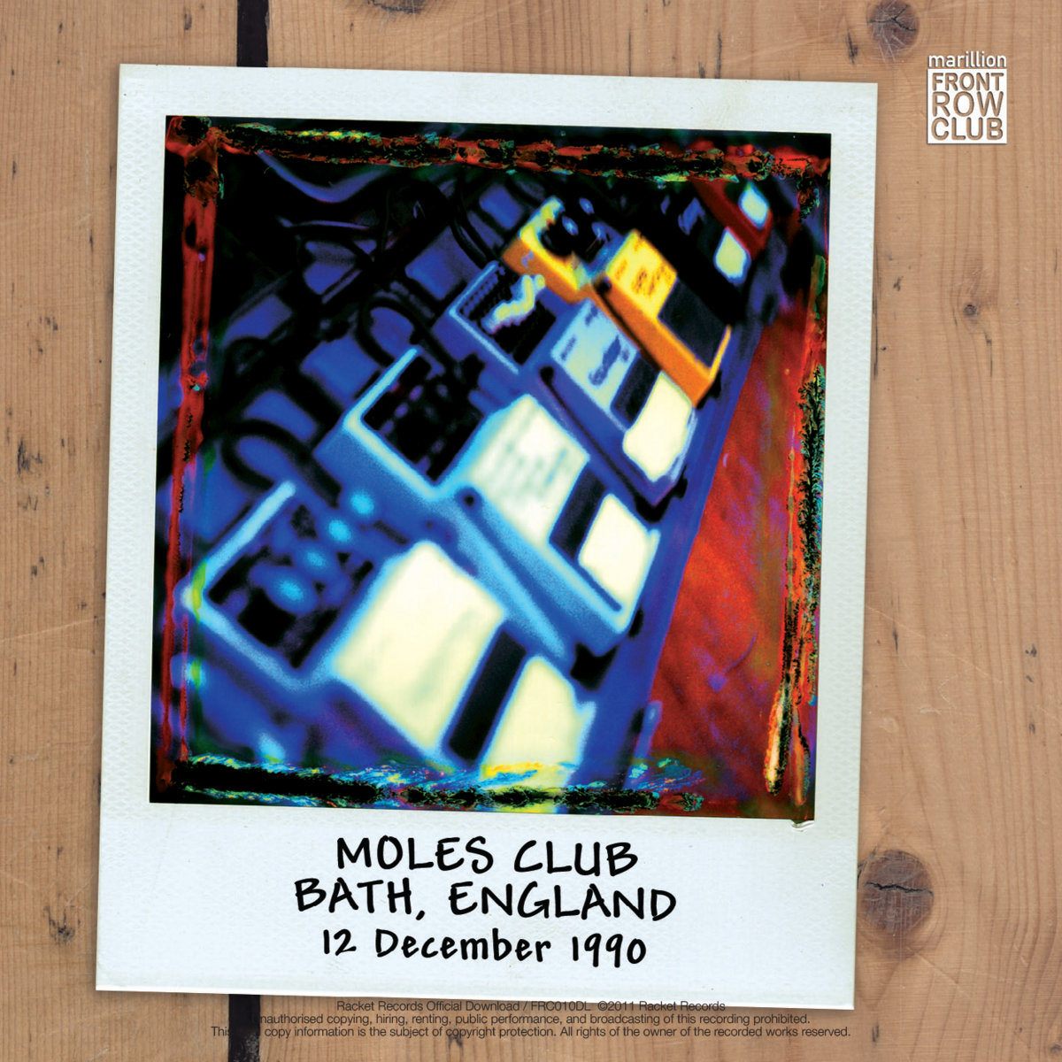 FRC-010 - Moles Club, Bath, UK - 12th December 1990 | Marillion Official