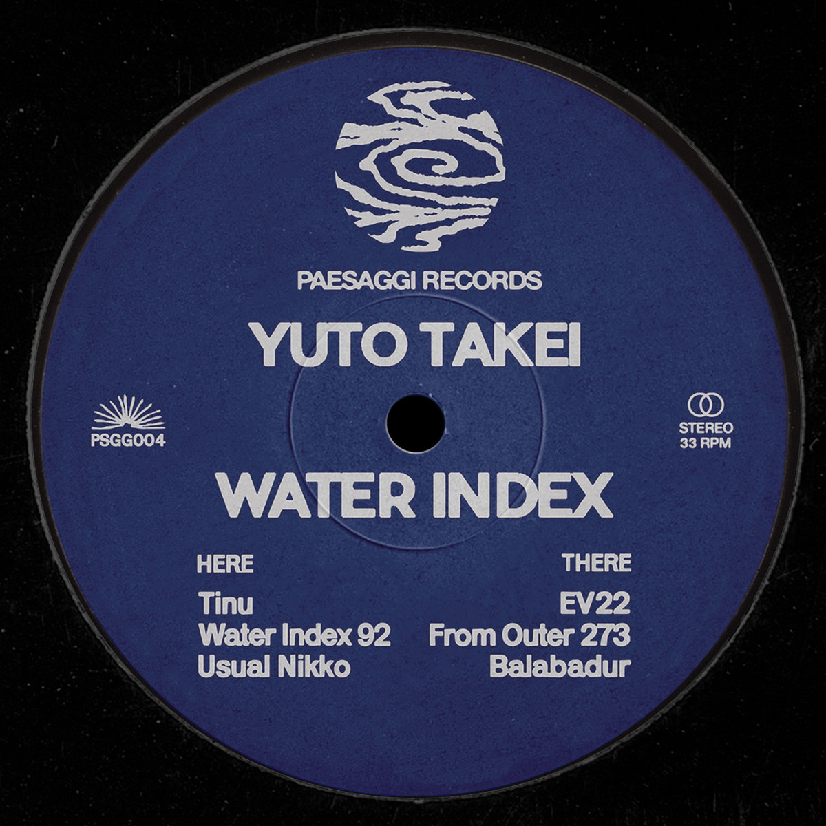 Water Index | Yuto Takei | Paesaggi Records