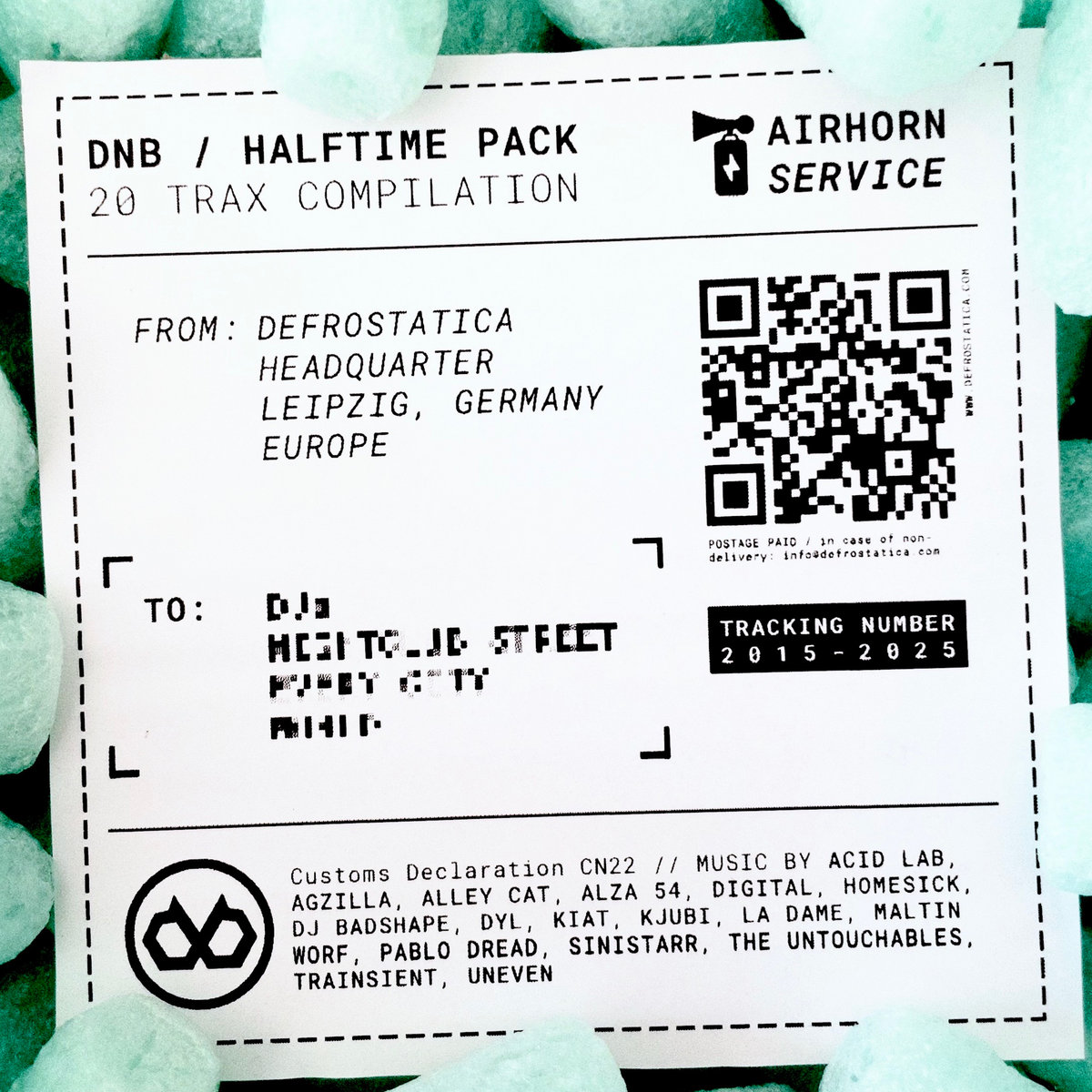 DICAX Drum and Bass Halftime Pack | Various Artists | Defrostatica