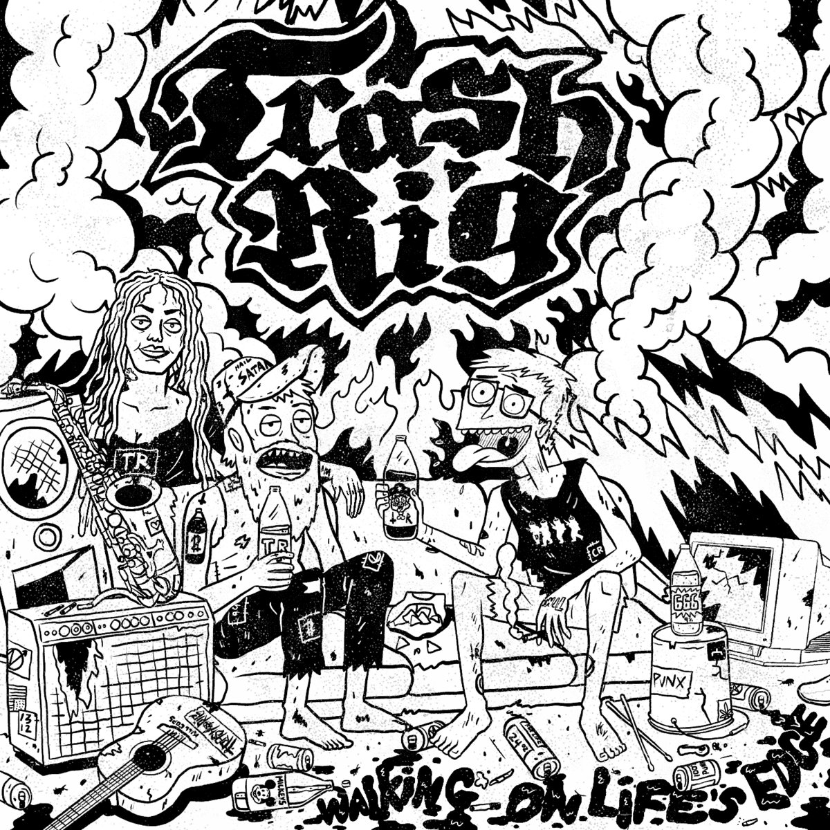 Walking on Life's Edge [NTR 336] | Trash Rig | No Time Records