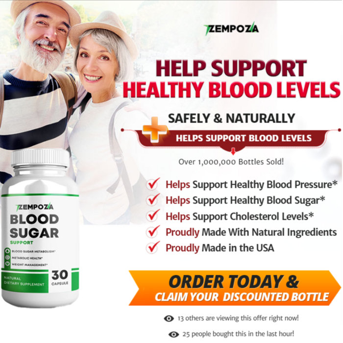 Zempoza Blood Sugar (Official Site Sale!) Managing Blood Sugar Levels ...