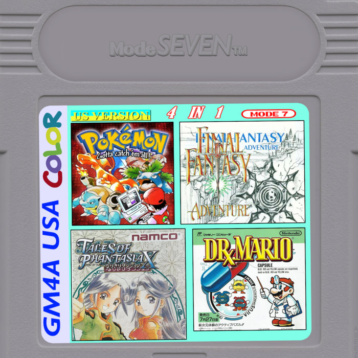 Game Boy 4 in 1 | Mode 7 | Game Music 4 All