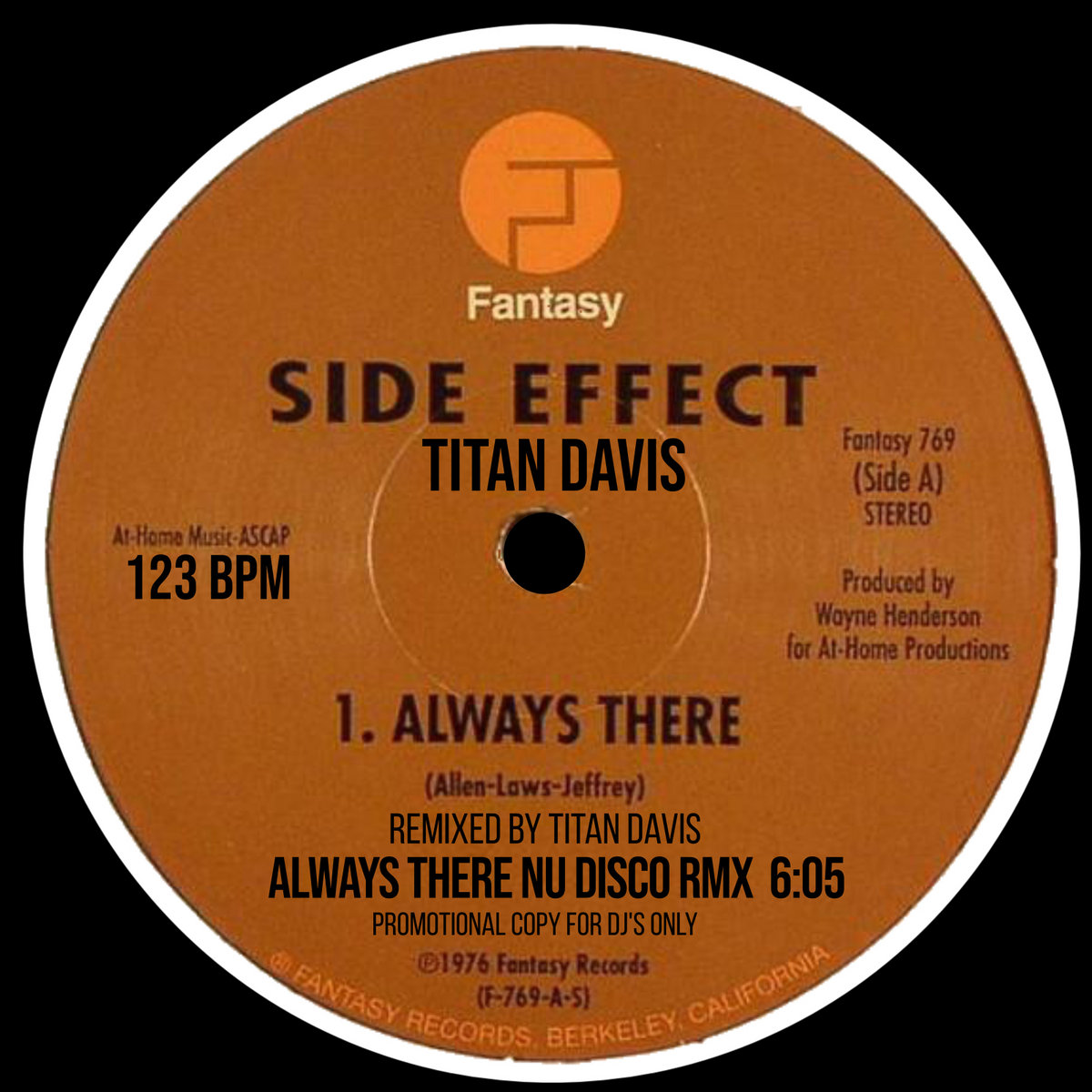 Titan Davis vs Side Effect_Always There Nu Disco Remix | Titan Davis ...