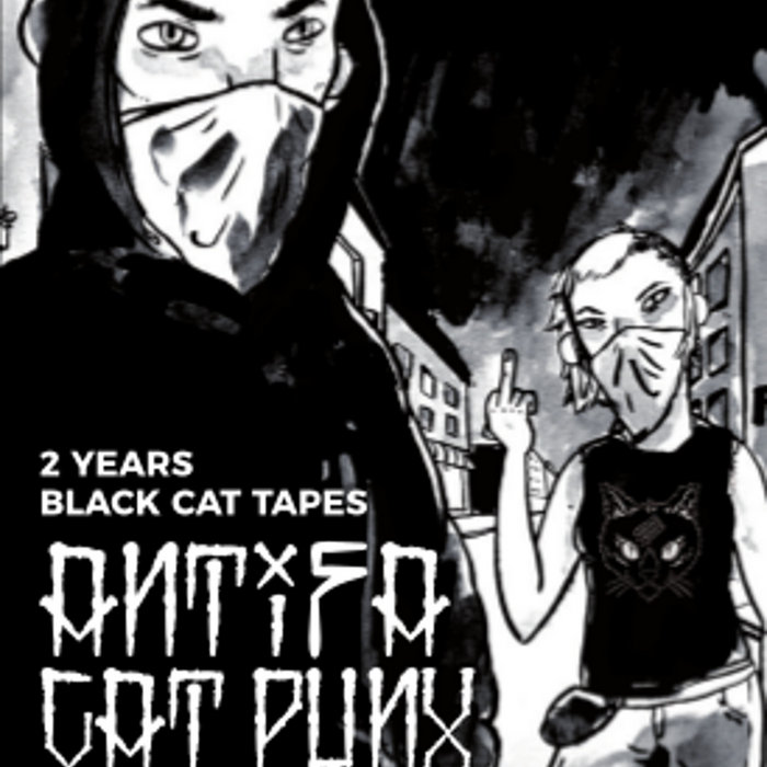 BCT#16 V.A. - 2 Years Black Cat Tapes | Various Afa Cat Punx | Black ...