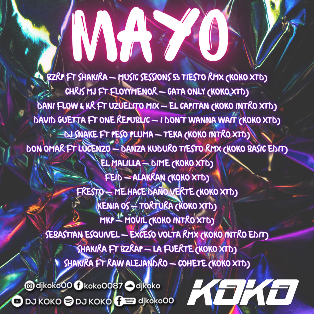 EL MALILLA - DIME (KOKO XTD) | DJ KOKO