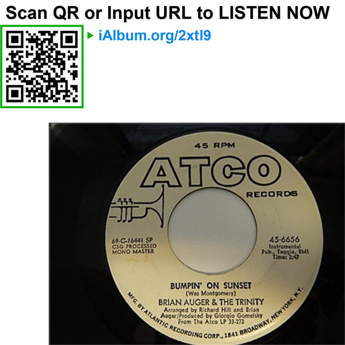 Bumpin On Sunset A Day In The Life | Brian Auger & The Trinity