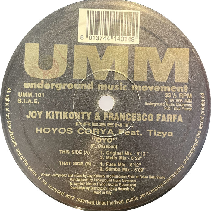 HOYOS CORYA feat TIZYA | JOY KITIKONTY & FRANCESCO FARFA | Francesco Farfa