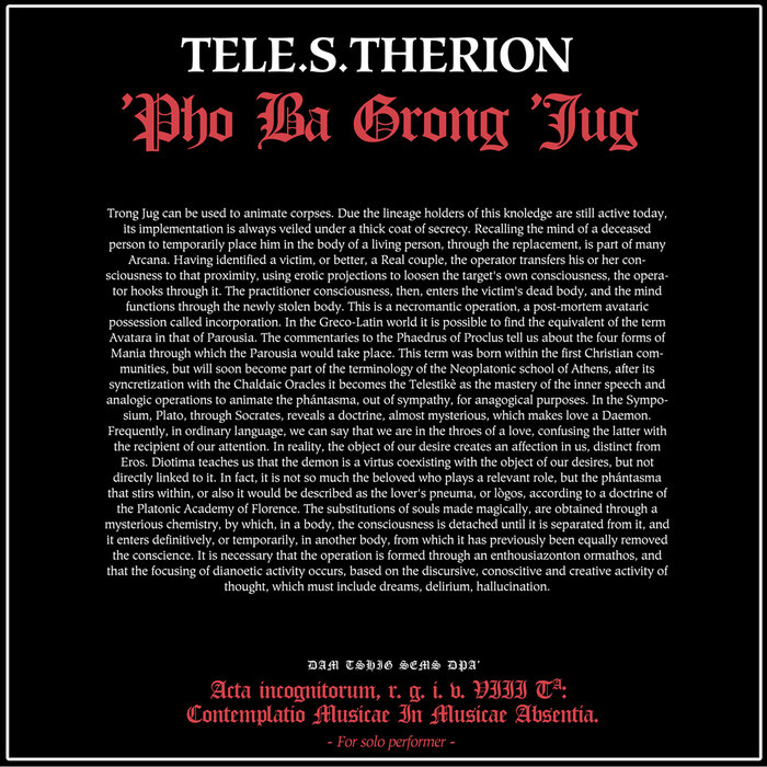 'Pho Ba Grong 'Jug - Acta incognitorum, r. g. i. v. VIII TA ...