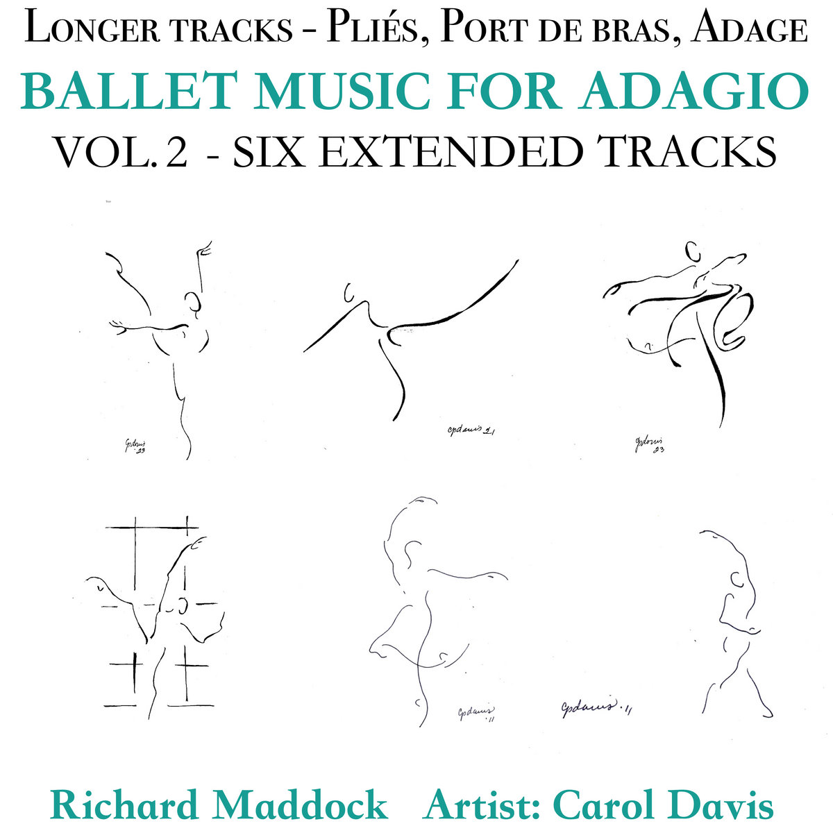 Ballet Music For Adagio - Vol. 2 - Six Extended Tracks | Richard Maddock