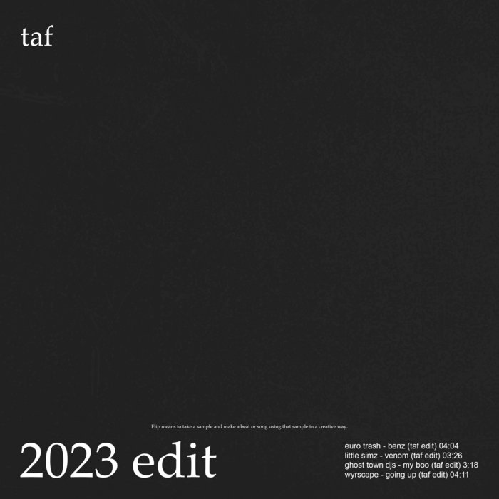 2023 edit pack | Taf