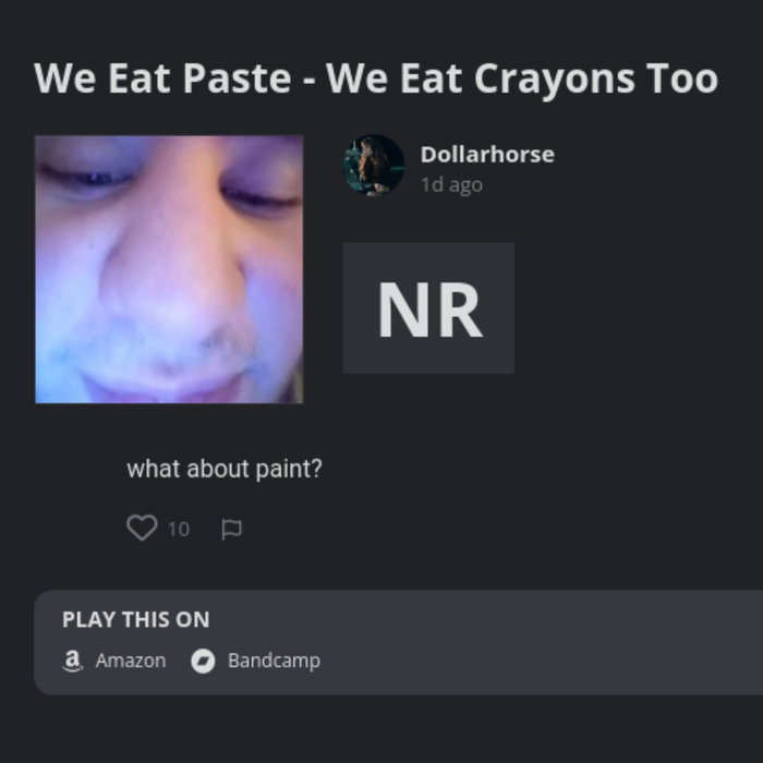 Yeah | We Eat Paste
