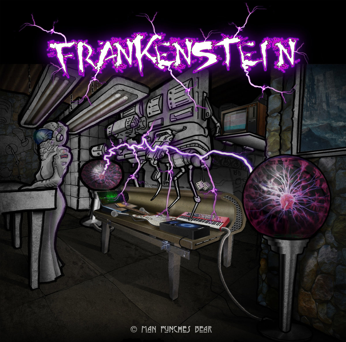Frankenstein | Man Punches Bear