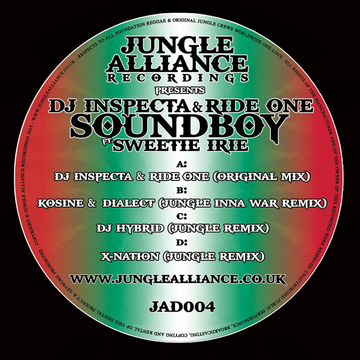 Soundboy E.P | Jungle Alliance Recordings
