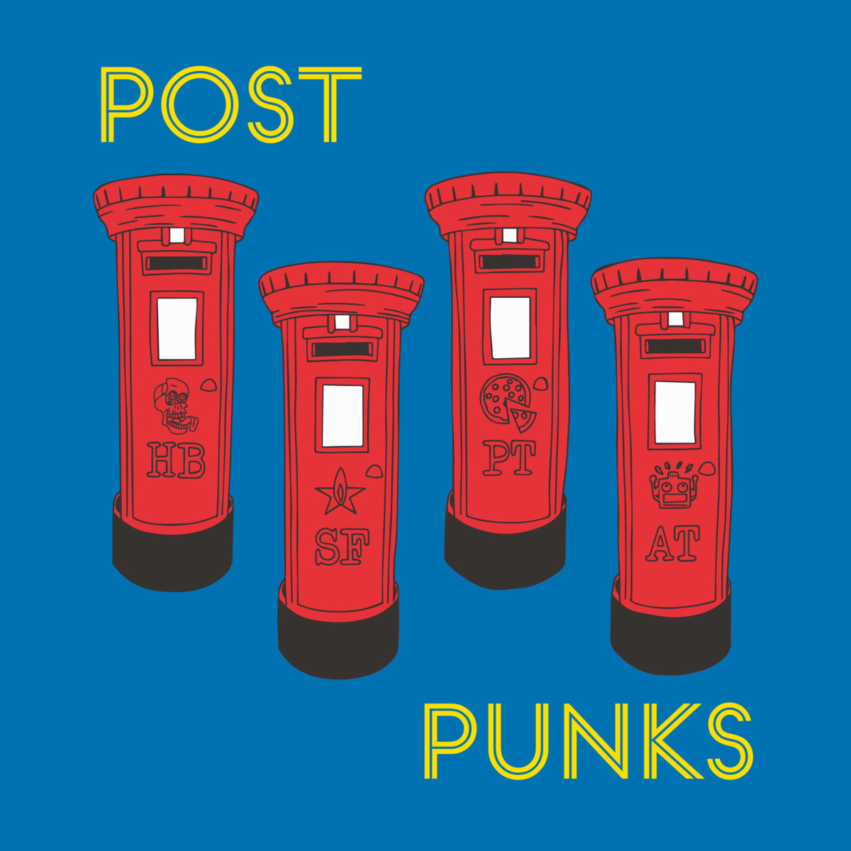 POST PUNKS - Limited Edition 10" | COUNCIL-POP RECORDS