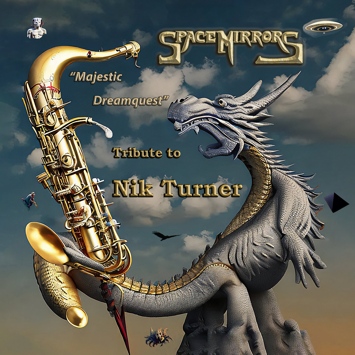 Majestic Dreamquest - Tribute To Nik Turner | Space Mirrors