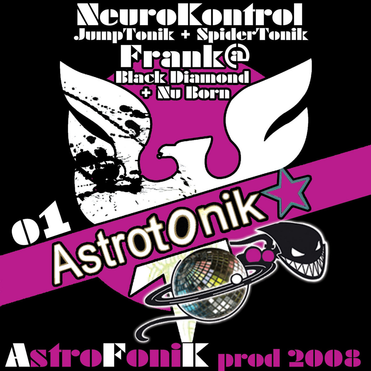 AstroTonik 01 | NEUROKONTROL,FRANK@, | AstroFoniK Tribecore Raggatek