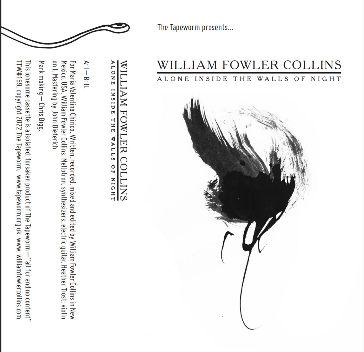 Alone Inside The Walls Of Night | William Fowler Collins