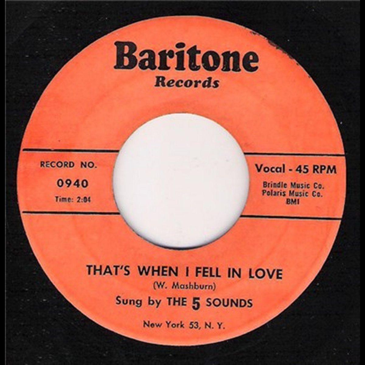 Thats When I Fell In Love Good Time Baby | The Five Sounds (4)