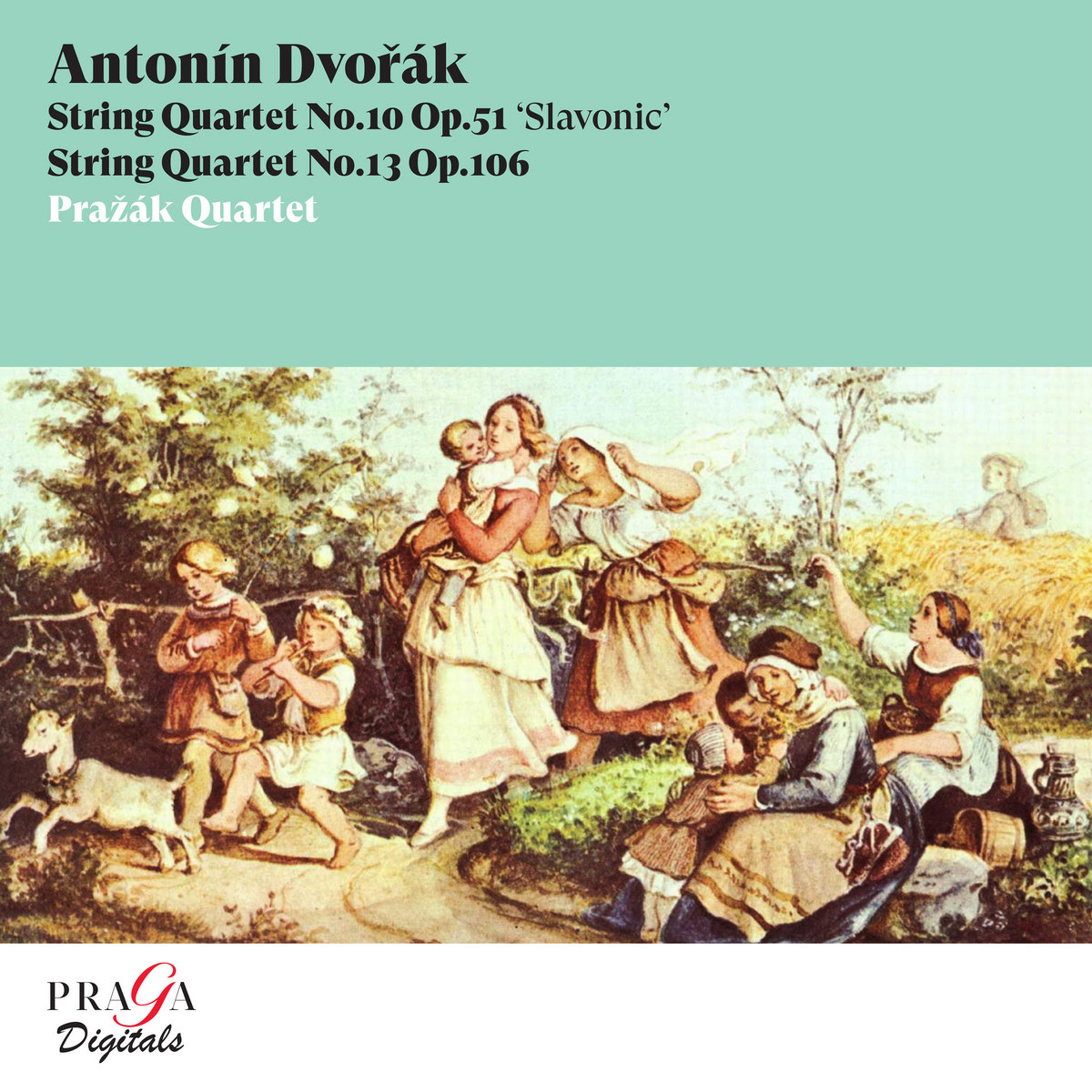 Antonín Dvořák: String Quartets No. 10 "Slavonic" & No. 13 | Prazak Quartet