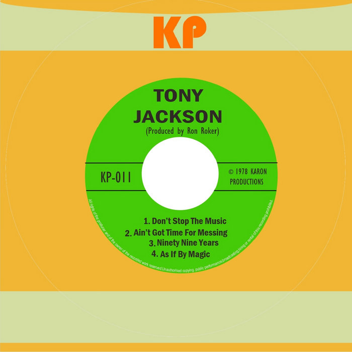 Don't Stop The Music | TONY JACKSON | APM Archives