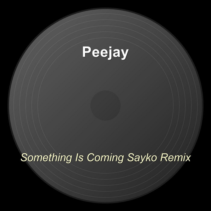 Something Is Coming Sayko Remix | Peejay (4)