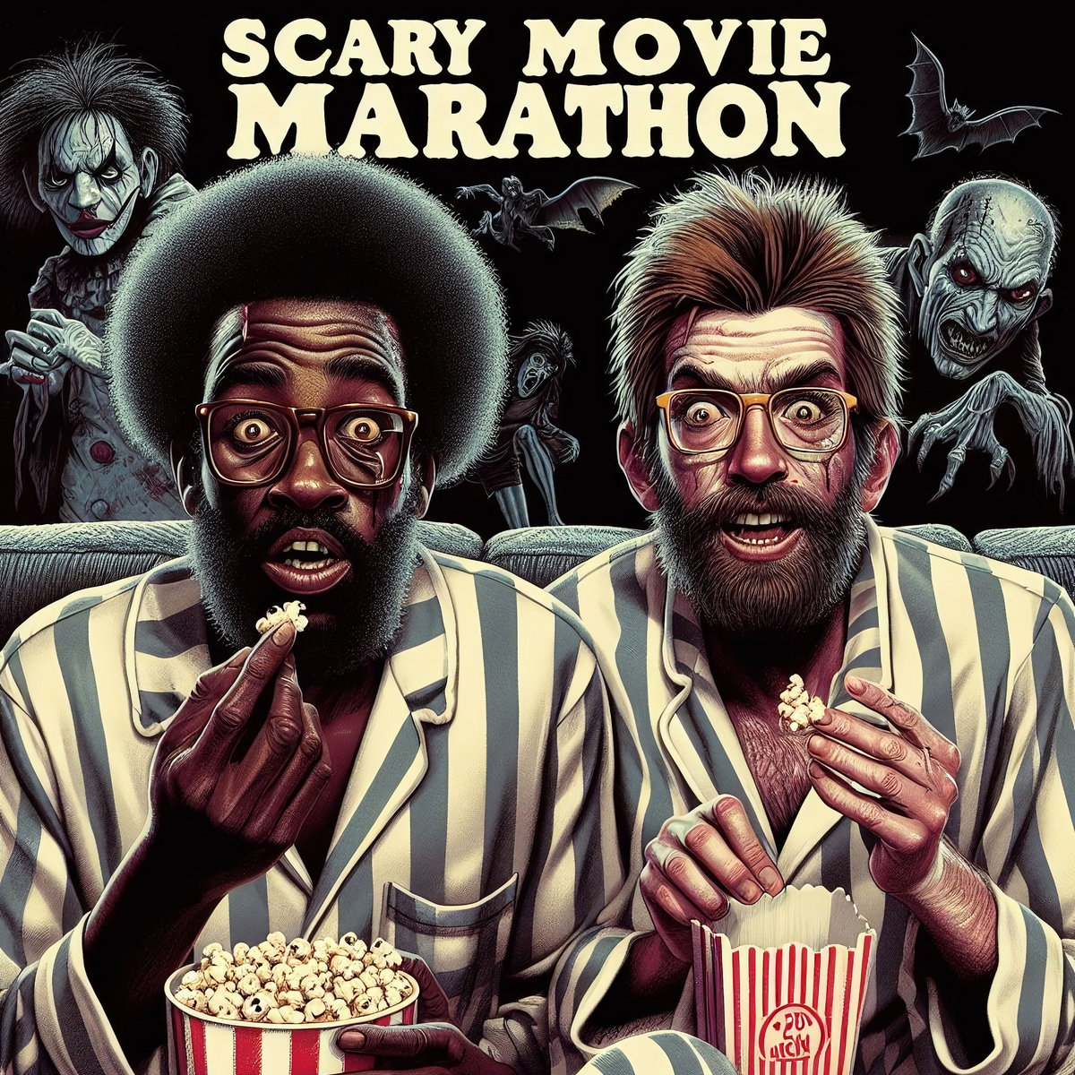 Scary Movie Marathon (Director's Cut) | LotsWrongWithUs